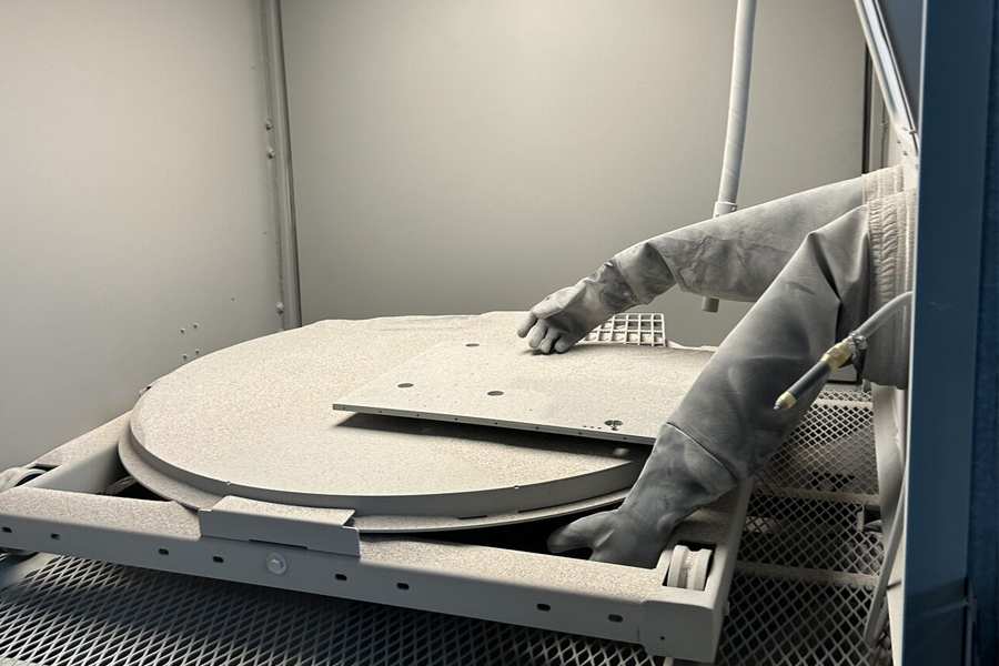 turntable-blasting-machine - Disa Blasting